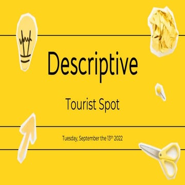 Descriptive Text | PPTX