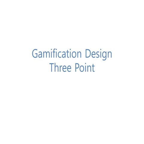 Ppt gamification | PPTX