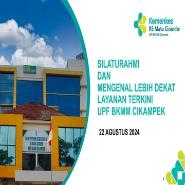 SILATURAHMI DAN MENGENAL LEBIH DEKAT LAYANAN TERKINI UPF BKMM CIKAMPEK ...