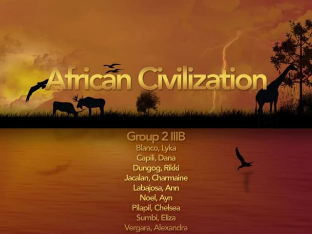 Physical Features of Africa | PPT