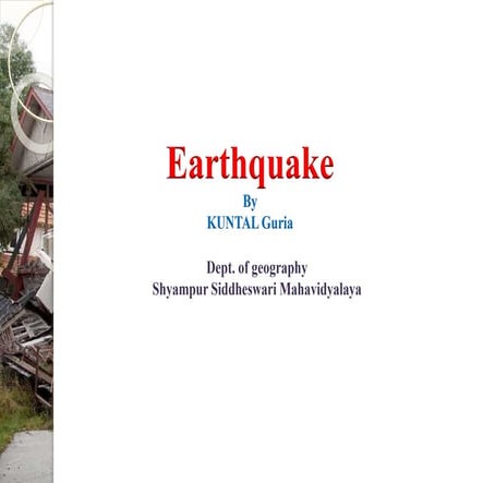 Earthquake | PPT