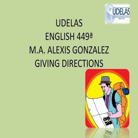 Giving directions | PPT