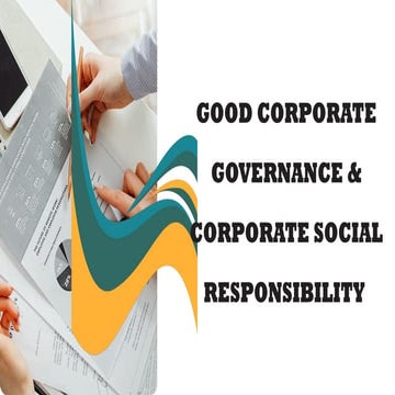 PPT Good Corporate Governance & Corporate Social Responsibility ...