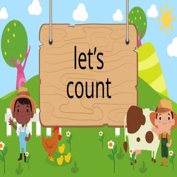 PPT ENGLISH GRADE 1 LET'S COUNTING.pptx