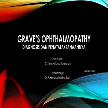 Graves Ophthalmopathy | PPTX