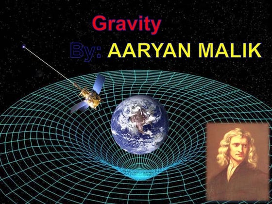 Newton's law of gravitation | PPTX