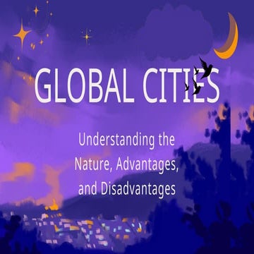 The Global Cities PowerPoint presentation | PPTX
