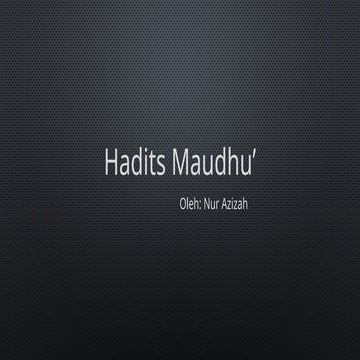 Tugas Presentaai ppt_hadits maudhu'.pptx