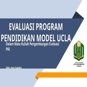 PPT evaluasi program pendidikan model ucla pptx.pptx