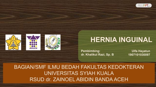 119920864 hernia-inguinalis-ppt | PDF