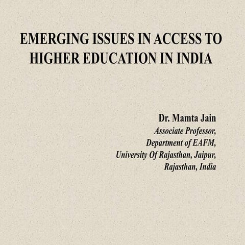 PPT Higher Education for IEA.ppt | Free Download