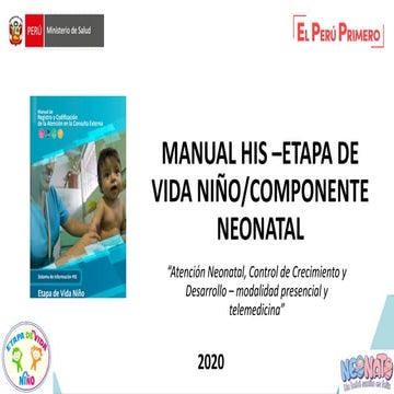 MANUAL HIS –Etapa de Vida Niño/Componente Neonatal | PPTX