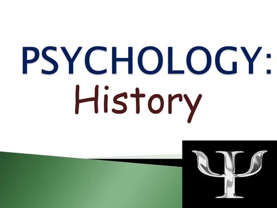 Psych 101 - Introduction to Psychology - Lecture 1 | PPT
