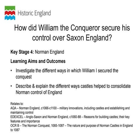 How did William the Conqueror secure his control over Saxon England_.ppt