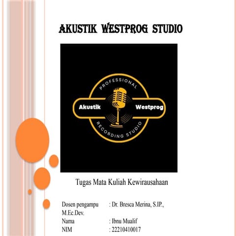 ppt ibnu akustik westprog studio music.pptx