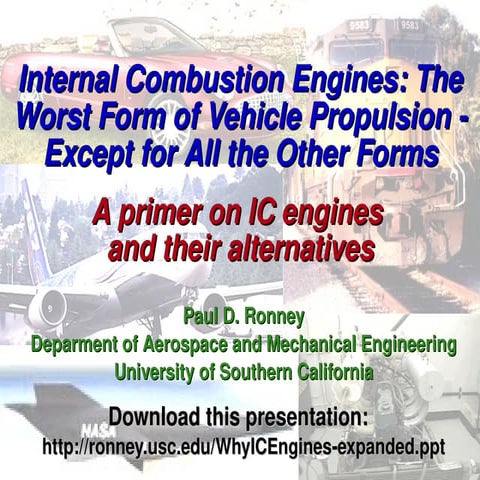 internal combustion engines lecture notes ppt | PPT