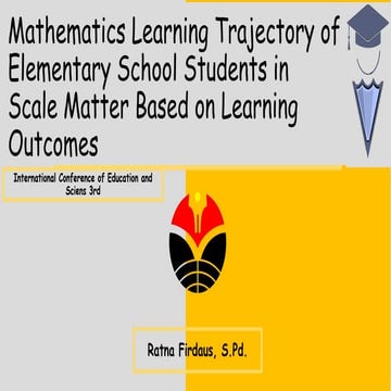 Mathematics Learning Trajectory of Elementary School Students | PPTX