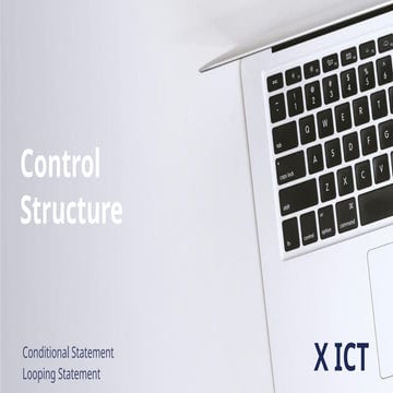 PPT ICT - Javascript Control Structure.pptx