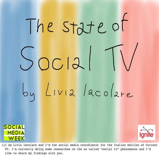10 Things You Need to Know About: SocialTV | PPTX