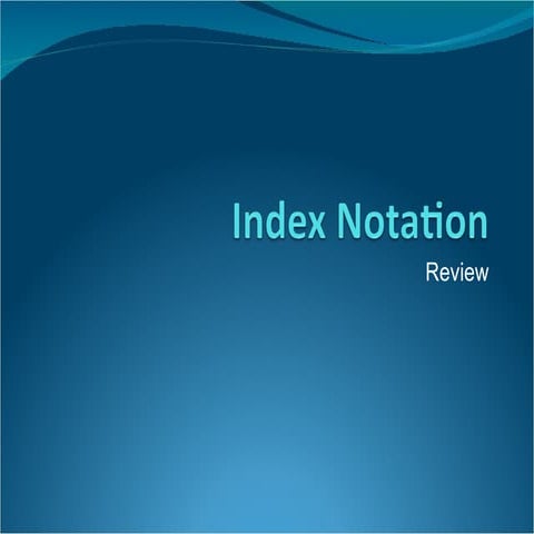 Index Laws Review | PPT