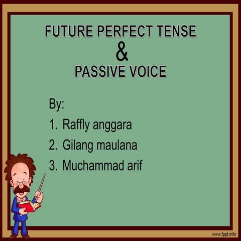 Future perfect tense and future perfect continuous tense | PPT