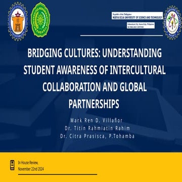 Bridging cultures: understanding student awareness of intercultural ...