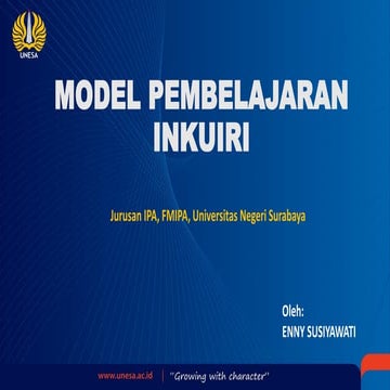 PPT Inquiry based learning.pdf bahan ngamen | PDF