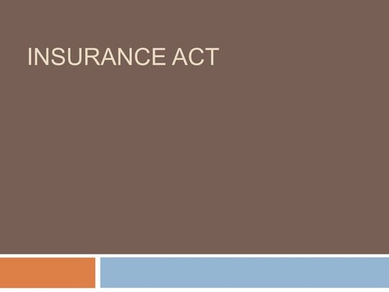 Introduction about insurance | PPT