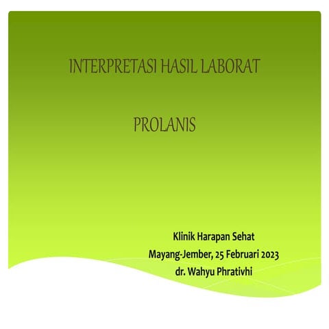 ppt INTERPRETASI HASIL LABORAT pasien prolanis.pptx