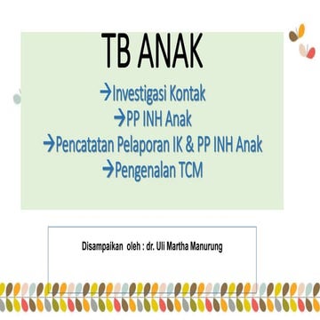 Indikator nasional penanggulangan tb | DOCX