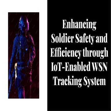 iot ppt system army security system with | PPT