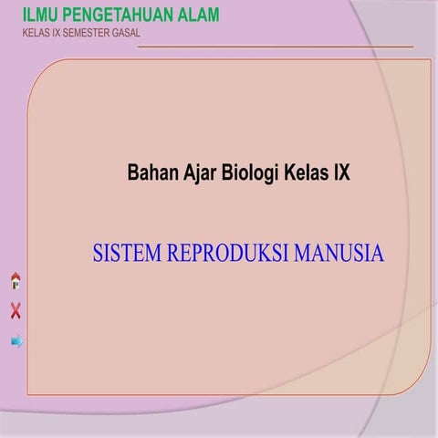 PPT IPA kelas 9 Sistem Reproduksi Manusia.pptx