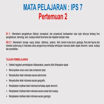 ppt ips kelas 7 pertemuan 2 tentang peta.pptx