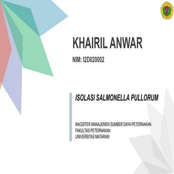 Isolasi Bakteri | PPTX