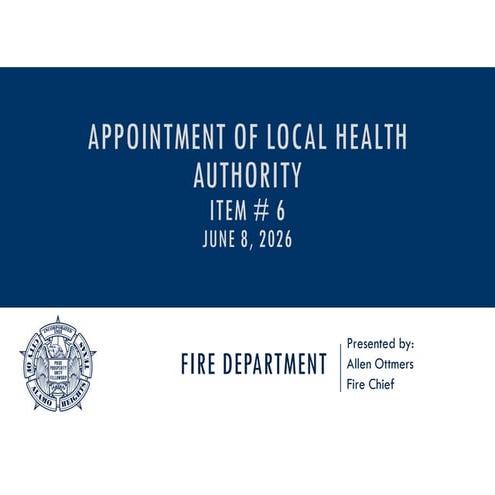 PPT Item # 6 - Public Health Authority Appointment | PDF