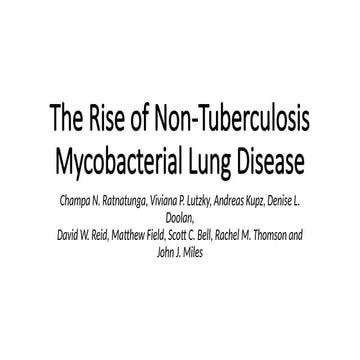 non tuberculosis mycobacterial lung diseases.pptx