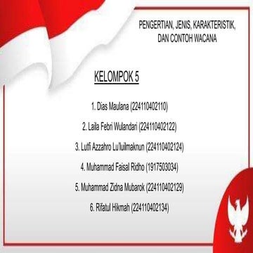 Pengertian,jenis, karakteristik dan contoh Wacana.pptx