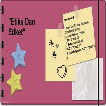 5D_Ppt kel 8 etika dan etiket | PPT