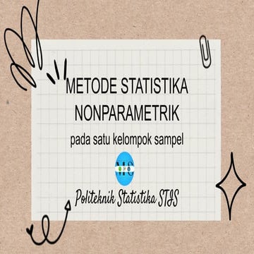 Metode Statistik Non parametrik pada satu kelompok sampel.pdf