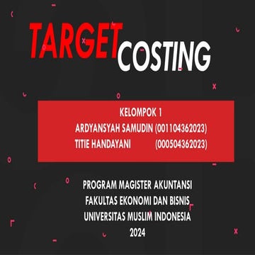 PPT KELOMPOK 1 - TARGET COSTING .pptx