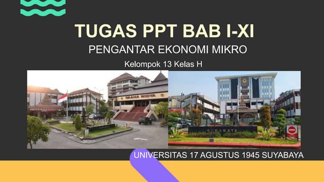 MATERI PENGANTAR EKONOMI MIKRO KELOMPOK 13 | PPT MATERI PENGANTAR EKONOMI MIKRO KELOMPOK 13 | PPT