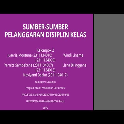 PPT kel 2 Strategi penanaman dan penanganan disiplin kelas.pptx