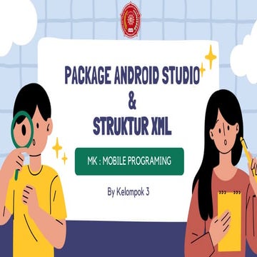 Package android studio dan struktur XML pada laptop | PPT | Free Download