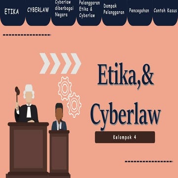 ETIKA & CYBERLAW Universitas Sulawesi Barat | PPTX