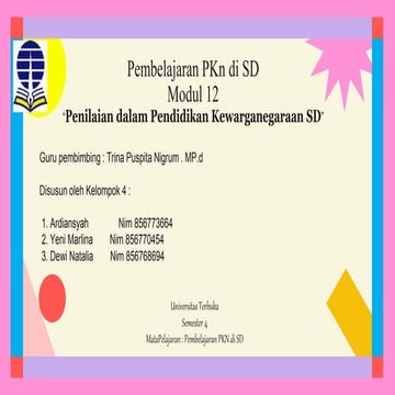 PPT kelompok 4 universitas terbuka ( modul 12 ).pptx
