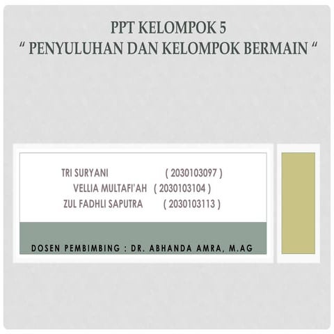 PPT KELOMPOK 5 MAN. PDD NON FORMAL .pptx