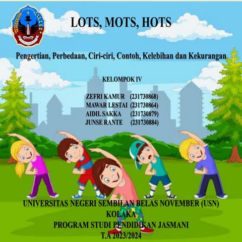 PPT KELOMPOK IV PEMBELAJARAN PENJAS LOTS, MOTS, HOTS.pdf