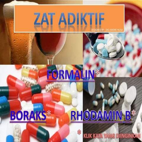 Zat Adiktif | PPTX