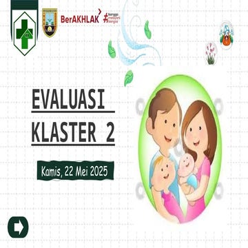 PPT KLASTER 2 MEI 2025.pptx evaluasi kla | PPTX