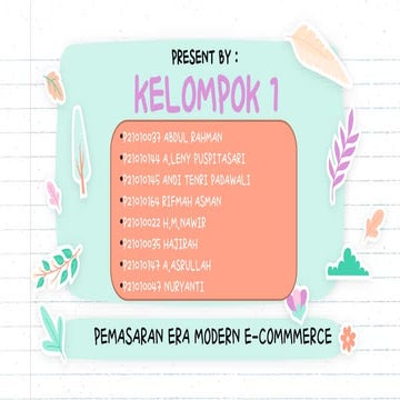 Ppt klp 1 (1) | PPT
